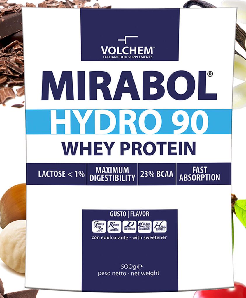Volchem Mirabol Hydro 90, proteine a rapida assimilazione - bici.PRO