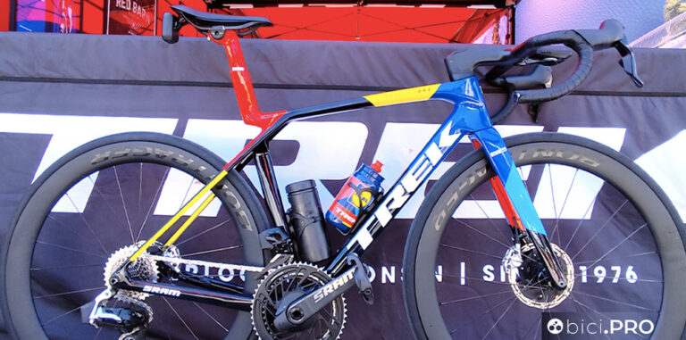 La Trek Madone di Simone Consonni: posizione e setup - bici.PRO